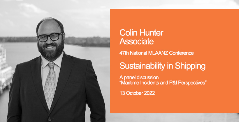 Colin Hunter, panellist at the MLAANZ Conference - Hesketh Henry